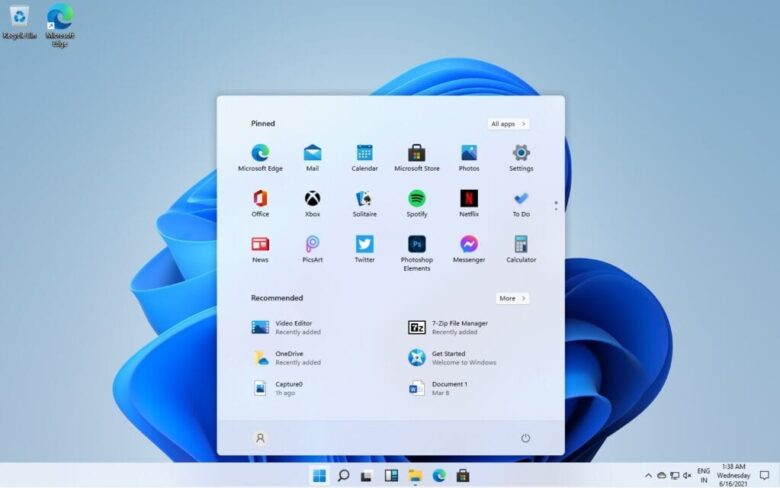 Vistazo al menú Inicio de Windows 11 | Cultura Informática