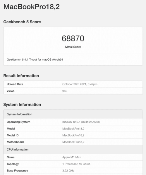 La GPU Del Apple M1 Max Es 3 Veces Más Potente | Cultura Informática