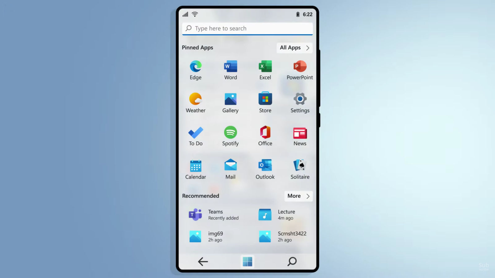 Así Se Vería Windows 11 Phone | Cultura Informática