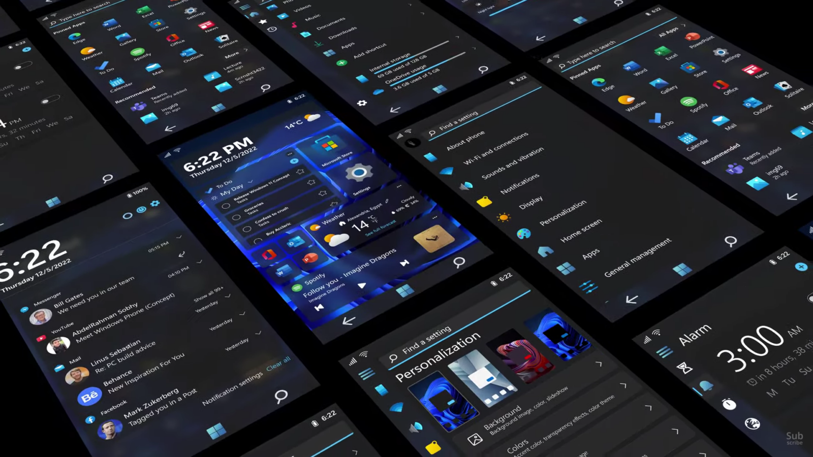 Así Se Vería Windows 11 Phone | Cultura Informática
