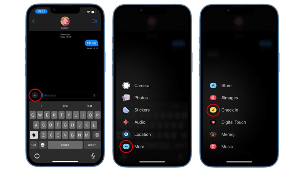Cómo usar el Apple Check-in en iOS 17 | Cultura Informática