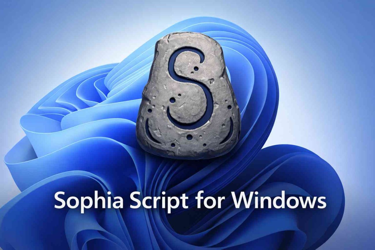 Control total de Windows 11: Cómo usar Sophia Script | Cultura Informática